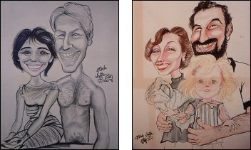Mick Joffe Caricatures - Wedding Music Hornsby | Easy Weddings